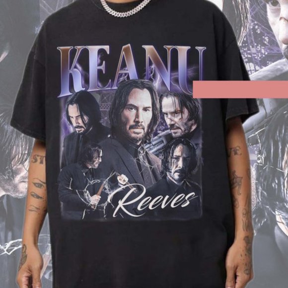 Tops | John Wick 4 Vintage Keanu Reeves Keanu Reeves Bootleg Keanu ...